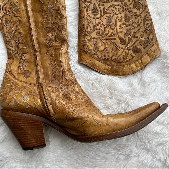 Damy | Shoes | Damy Embroidered Cowgirl Western Boots | Poshmark
